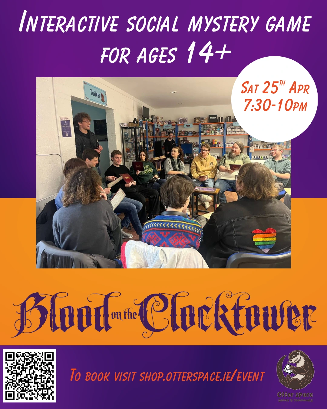 Blood on the Clocktower (19:30-22:00) | Otter space: games & community