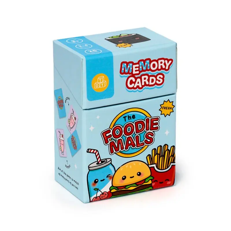 Foodiemals Kids Memory Card Set | Otter space: games & community
