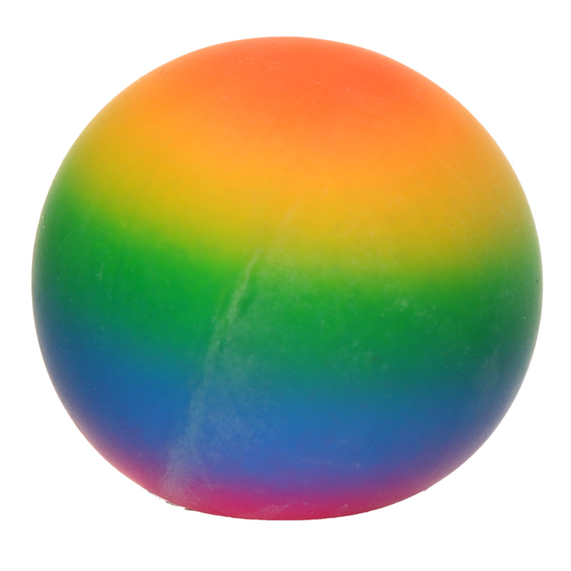 Rainbow Squeezy Stress Ball 7cm | Otter space: games & community