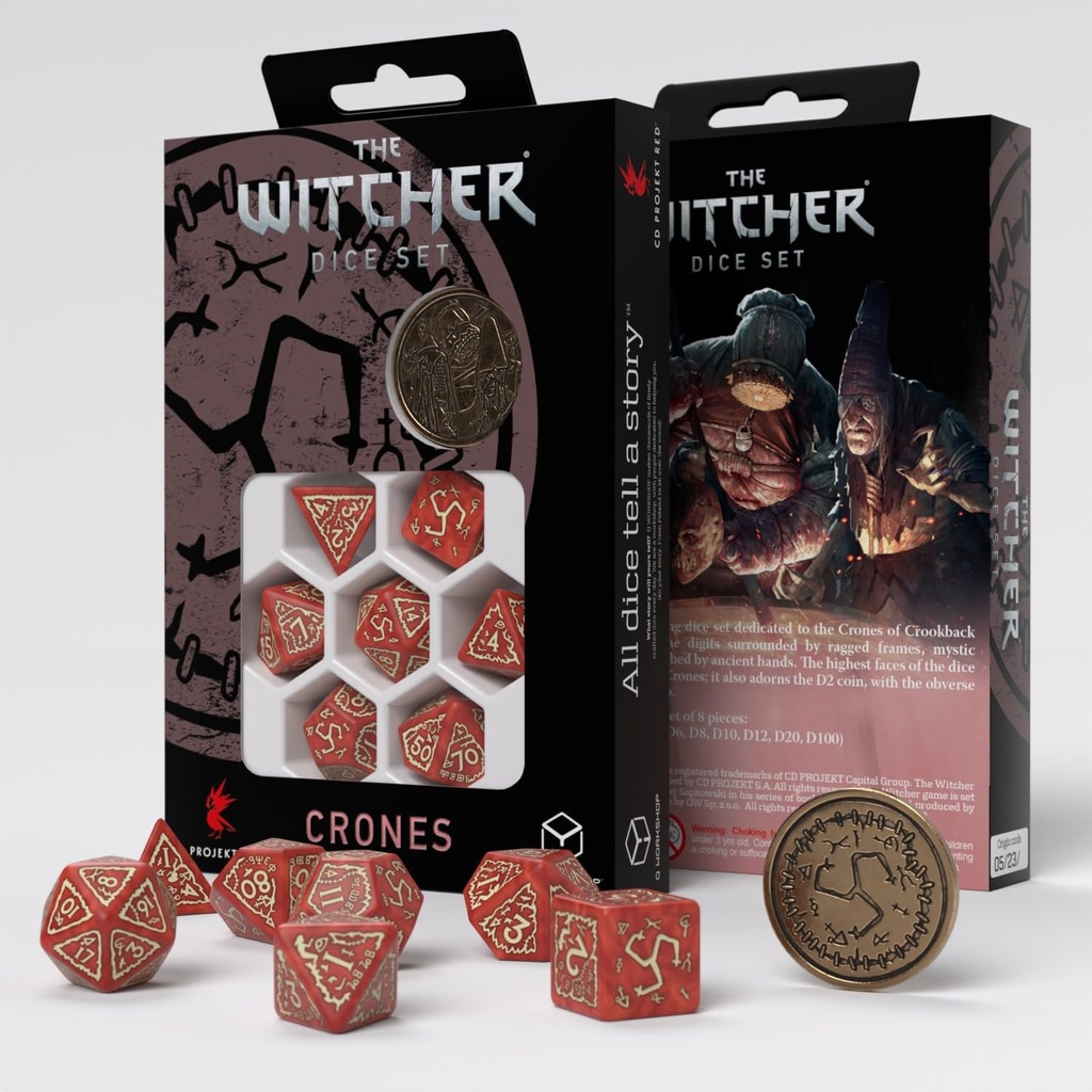 The Witcher Dice Set: Crones - Brewess | Otter space: games & community